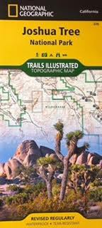 JTNP Trails Illustrated Topographic Map – Joshua Tree National Park ...